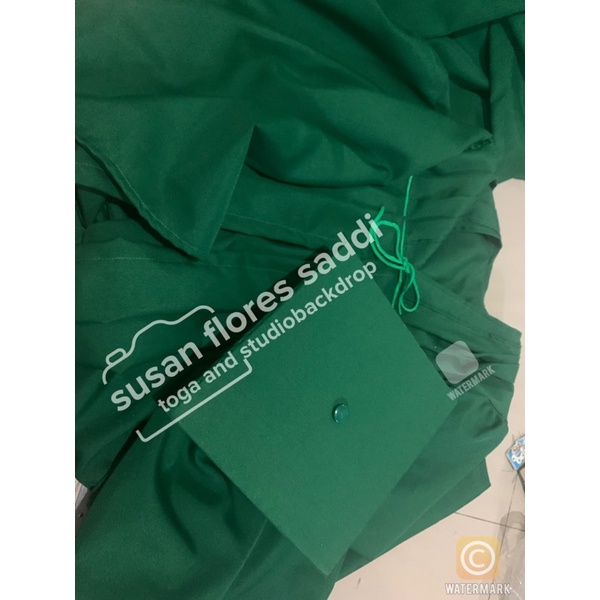 green graduation toga/senior/jr/elem/kinder | Shopee Philippines
