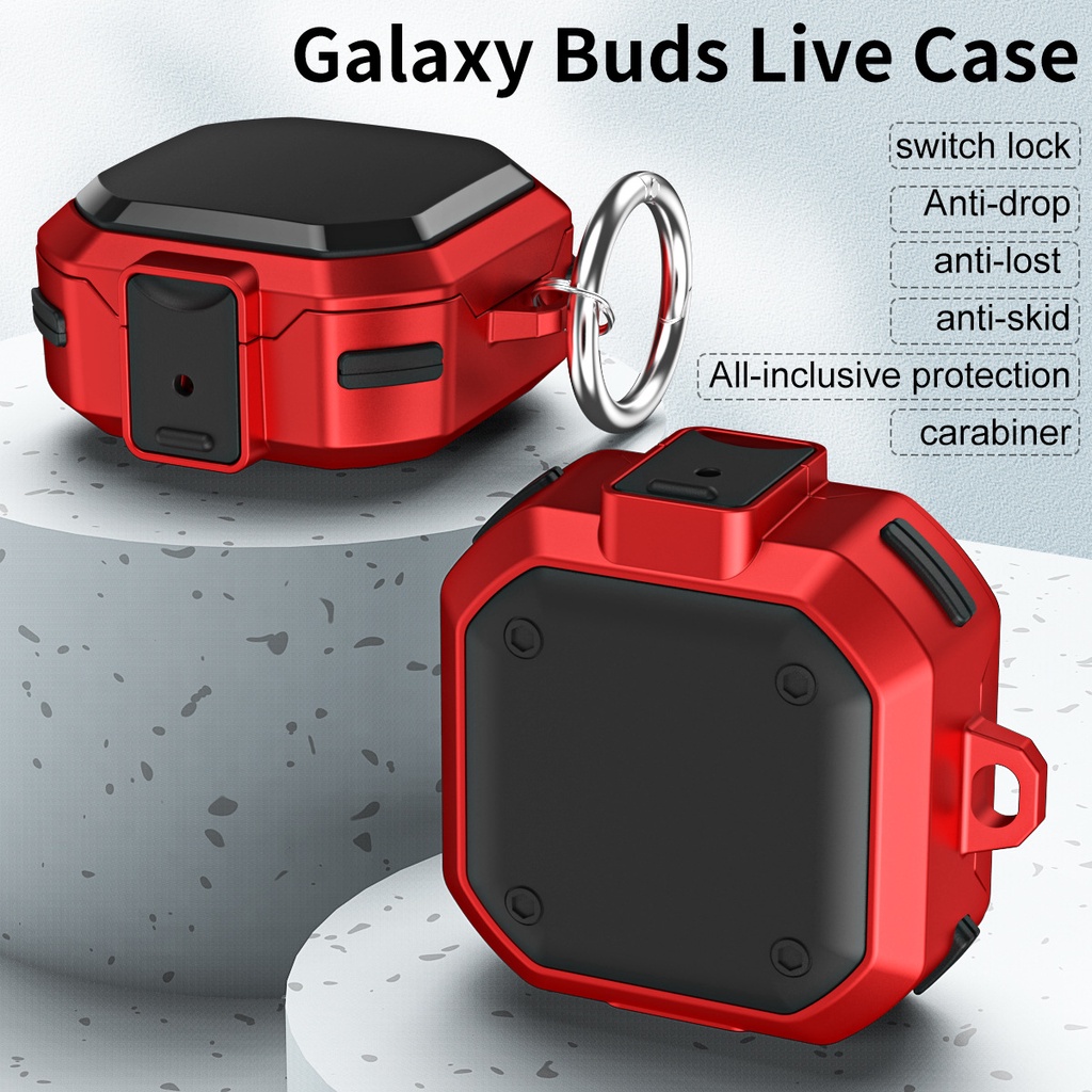 For Galaxy Buds Pro Case / Buds 2 Case / buds Live Cover TPU two-color ...