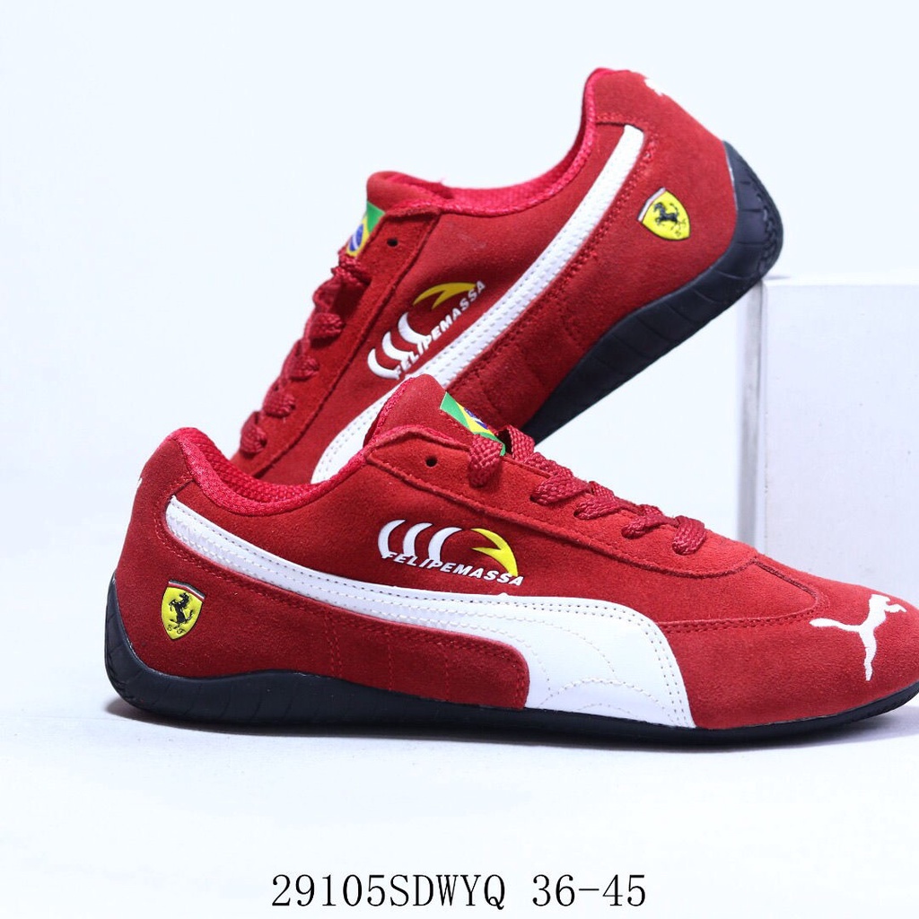 Pm Ferrari Racing Shoes Breathable Men's Single Casual Couple Sports ...
