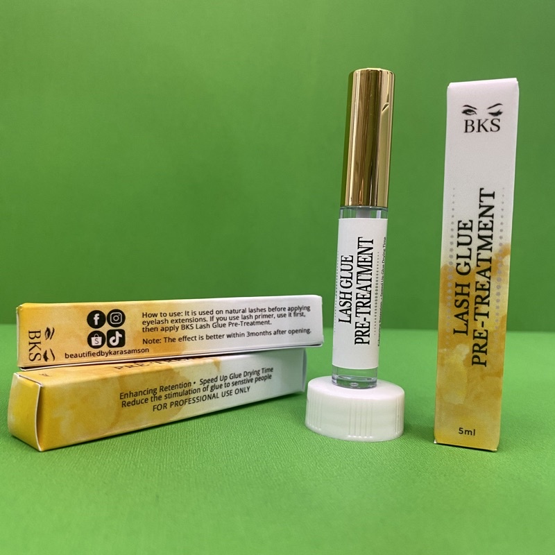 BKS Eyelash Extensions Glue Pre-Treatment (Enhancing Retention/Speed Up ...