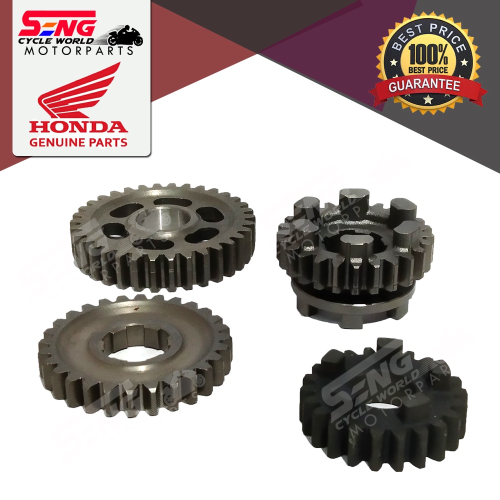 WAVE110/ ALPHA/ DASH FI ENGINE GEAR BOX (1ST, 2ND, 3RD) HONDA | Shopee ...