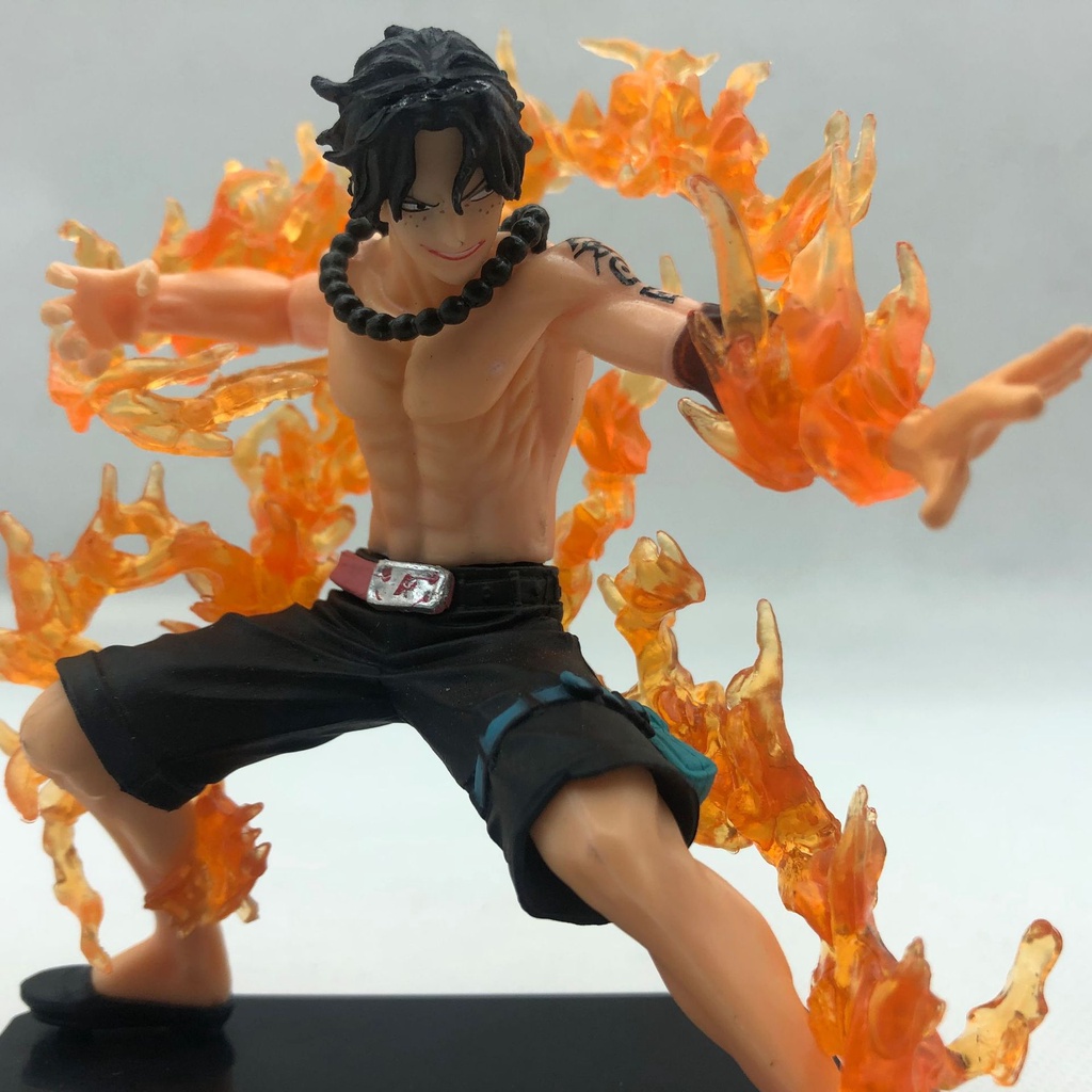 Anime One Piece Figure Onepiece Fire Fist ACE ACE Luffy Burned Fruit ...