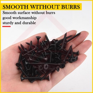 (500pcs) Gypsum board Drywall Black Screw gymsum screw wood for ...