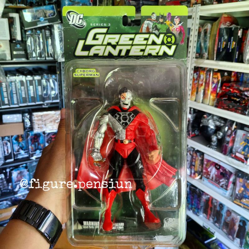DC DIRECT CYBORG SUPERMAN GREEN LANTERN COMICS ACTION FIGURE | Shopee ...