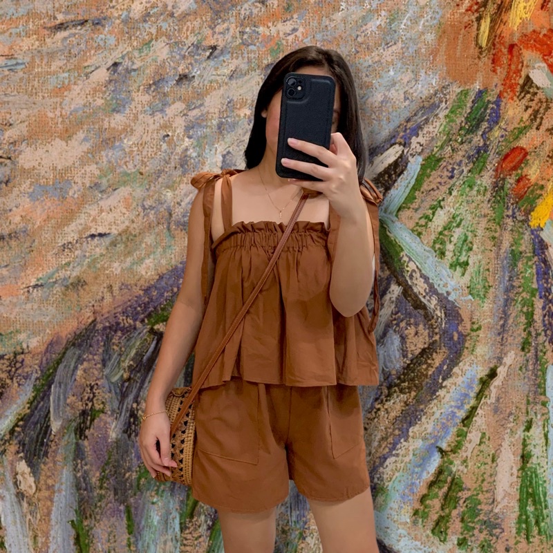 Bangkok Two Way Terno (Cotton Linen) | Shopee Philippines