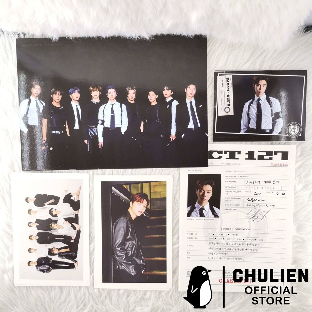 Tingi NCT127 2021 2020 Season's Greetings Official Inclusion Postcard ...