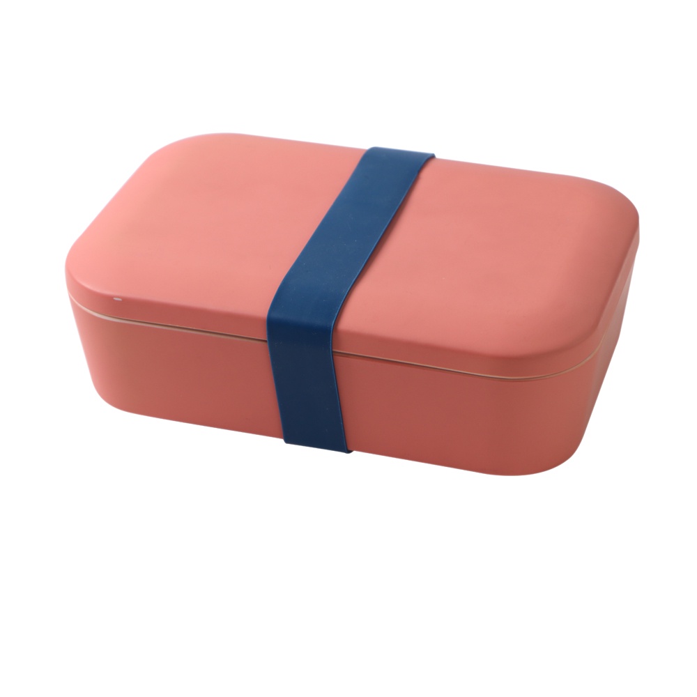Melawares Two Tone Pink Lunch Box with Silicone Strip | Shopee Philippines