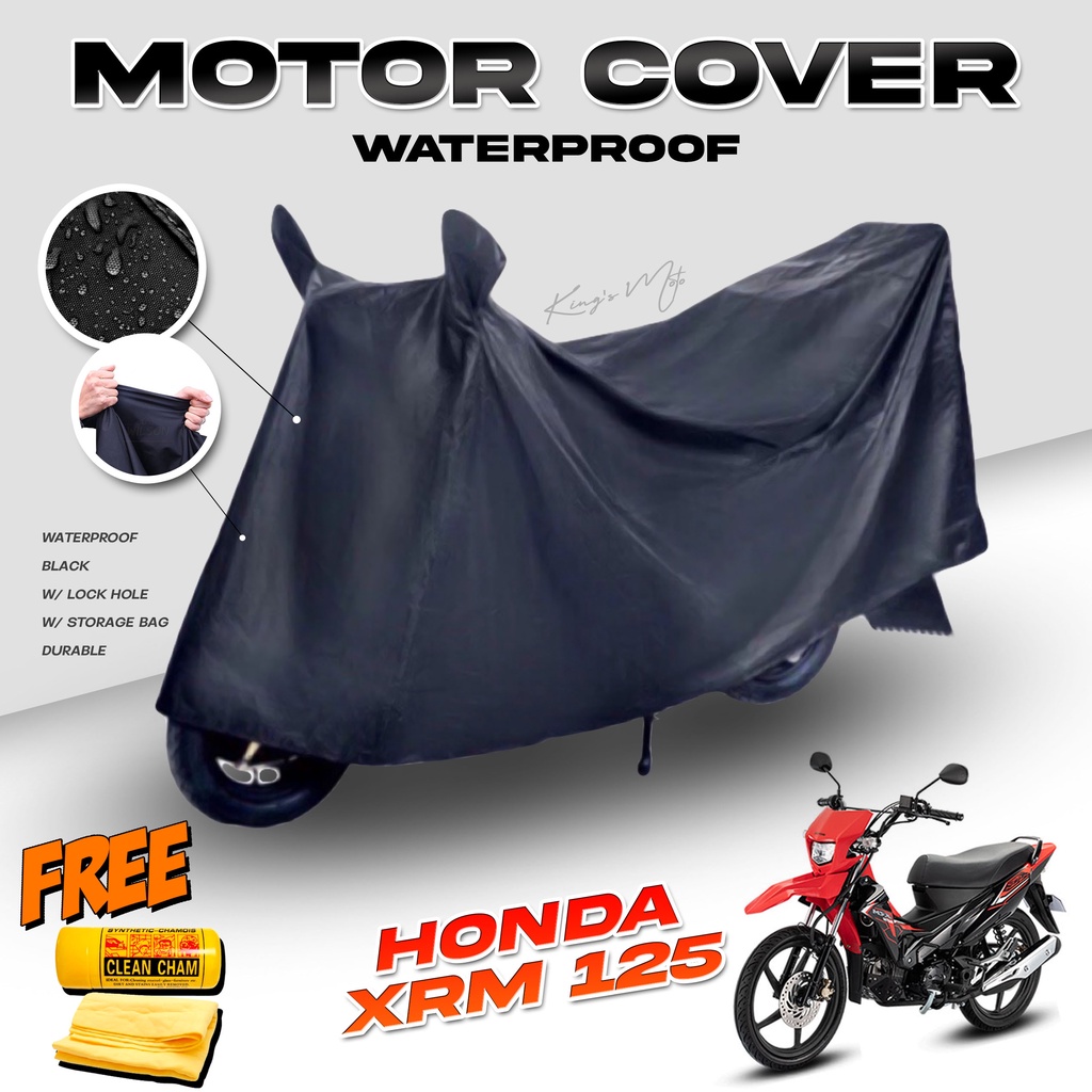 HONDA XRM 125 MOTORCYCLE COVER | Original Universal Waterproof ...