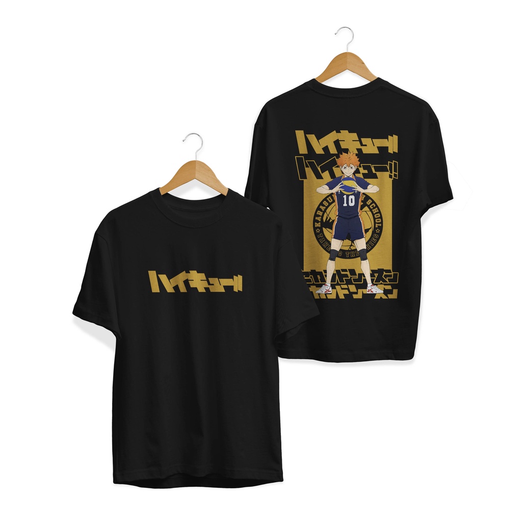 T-SHIRT BAJU MANGA JAPAN ANIME HINATA SHOYO HAIKYU HAIKYUU ICS KARASUNO ...