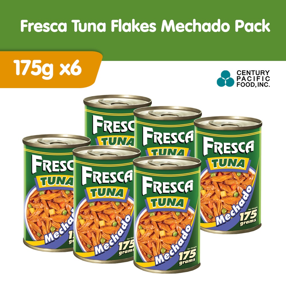 Fresca Tuna Flakes Mechado 175g (Pack of 6pcs) | Shopee Philippines