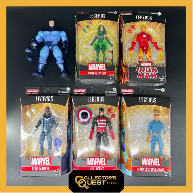 Marvel Legends Controller Wave Madame Hydra Iron Man Blue Marvel US ...