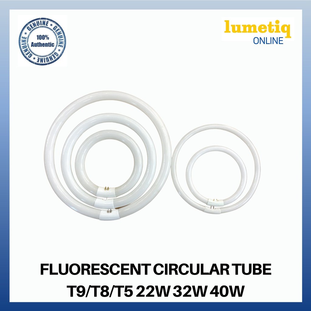 Fluorescent Circular Tube T8/T9/T5 22W/32W/40W Cool Daylight/Warm White/Daylight | Shopee ...