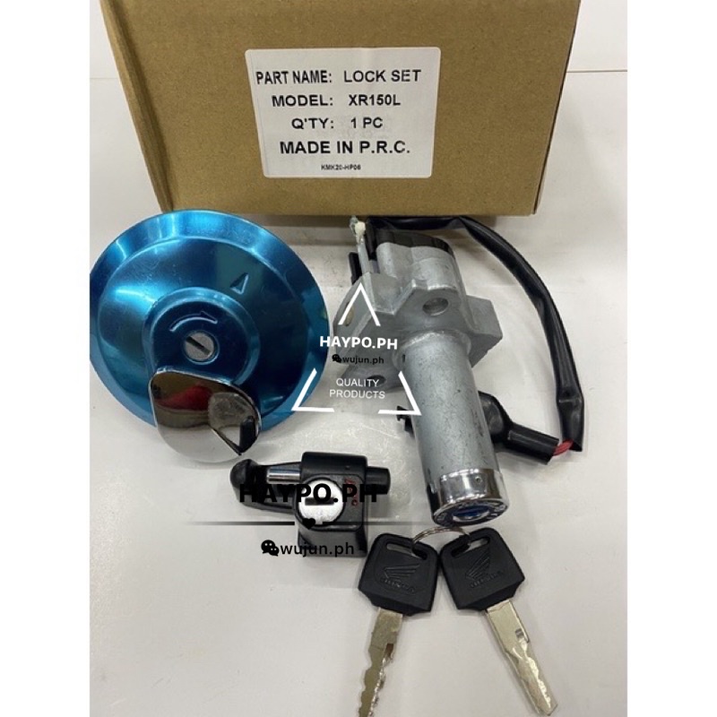 XR150L SET KEY IGNITION WITH TANK CAP | Shopee Philippines