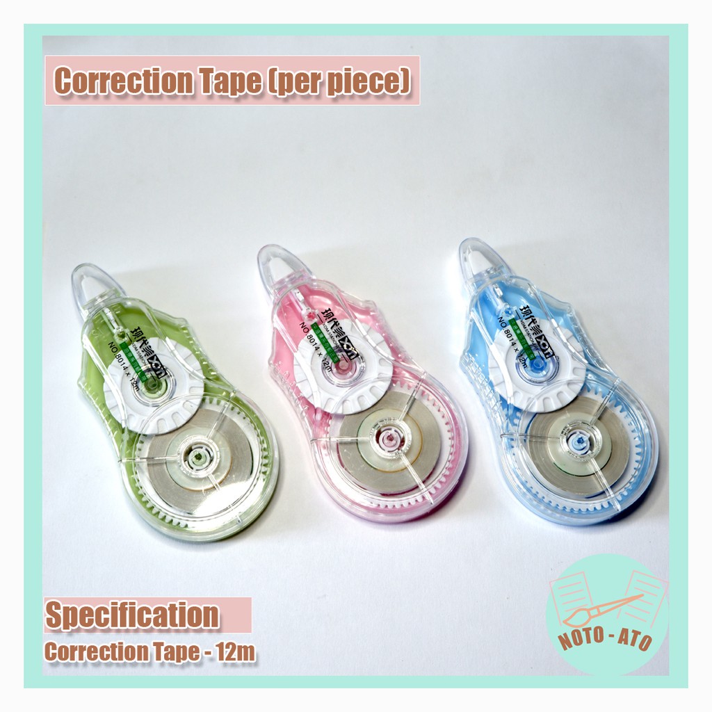 Correction Tape (per piece) | Shopee Philippines