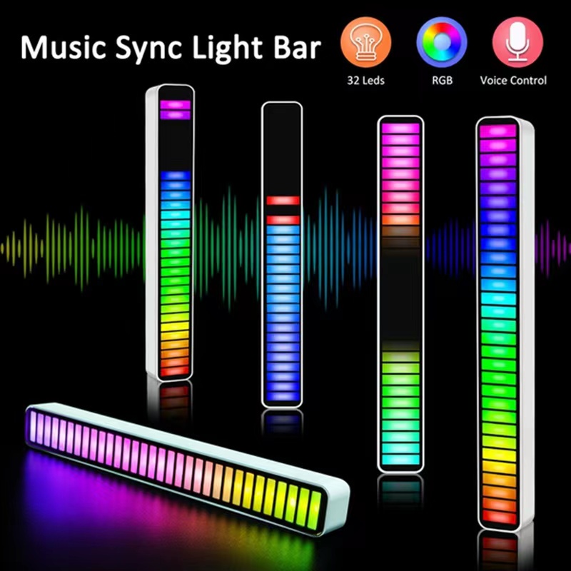 D08 - RGB Colorful Sound - Sensitive Music Atmosphere Lights 32-Bit ARM ...