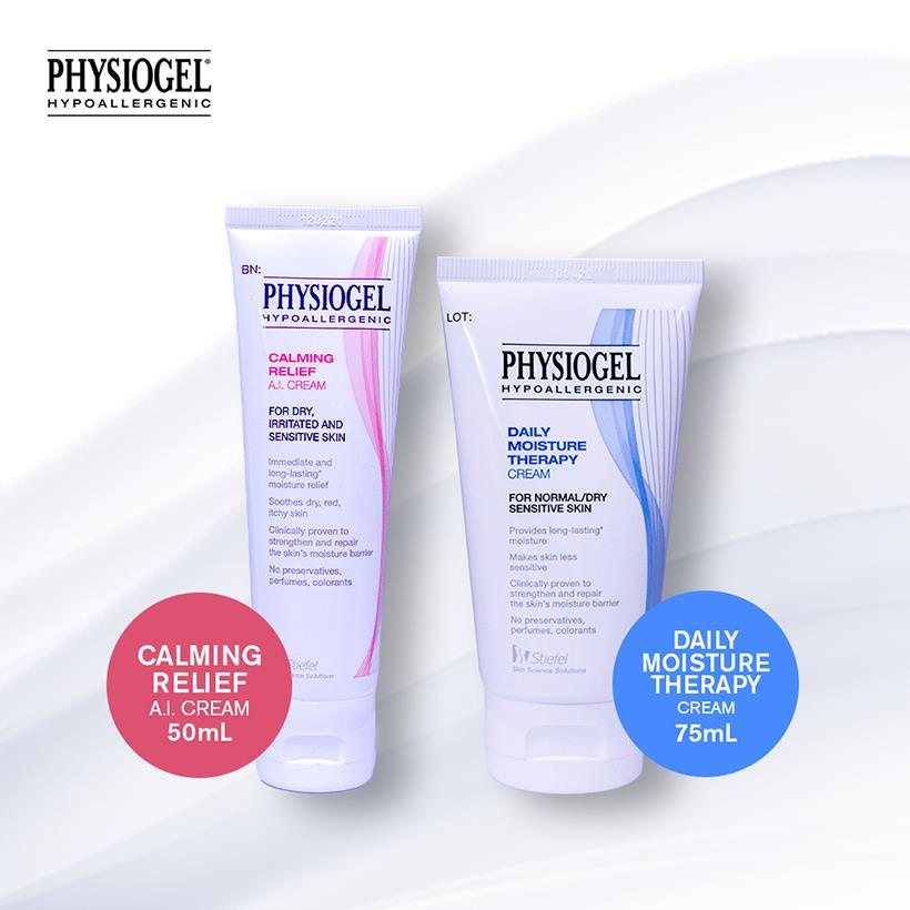 Physiogel Hypoallergenic Calming Relief AI Cream 50ml with Physiogel ...