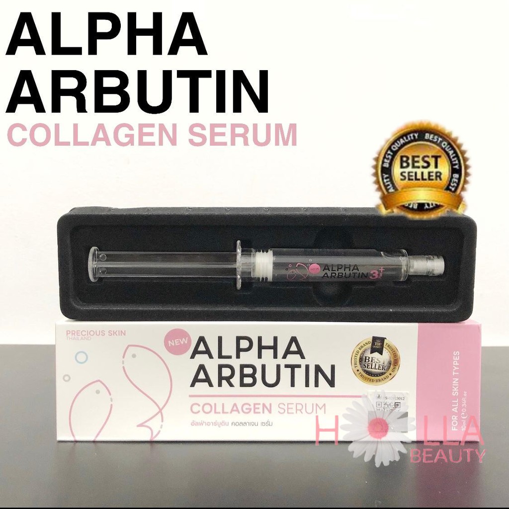Alpha Arbutin 3 Plus Collagen Face Whitening Serum / Facial Serum ...
