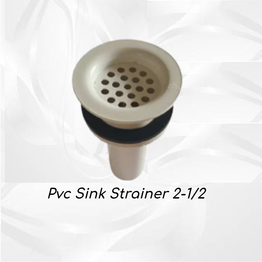 WPT-5025 1 PIECE PVC Sink Strainer 2-1/2" Inch | Shopee Philippines