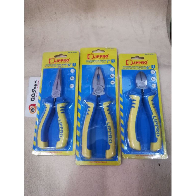 Pliers set Of 3 pc Lippro - New model | Shopee Philippines