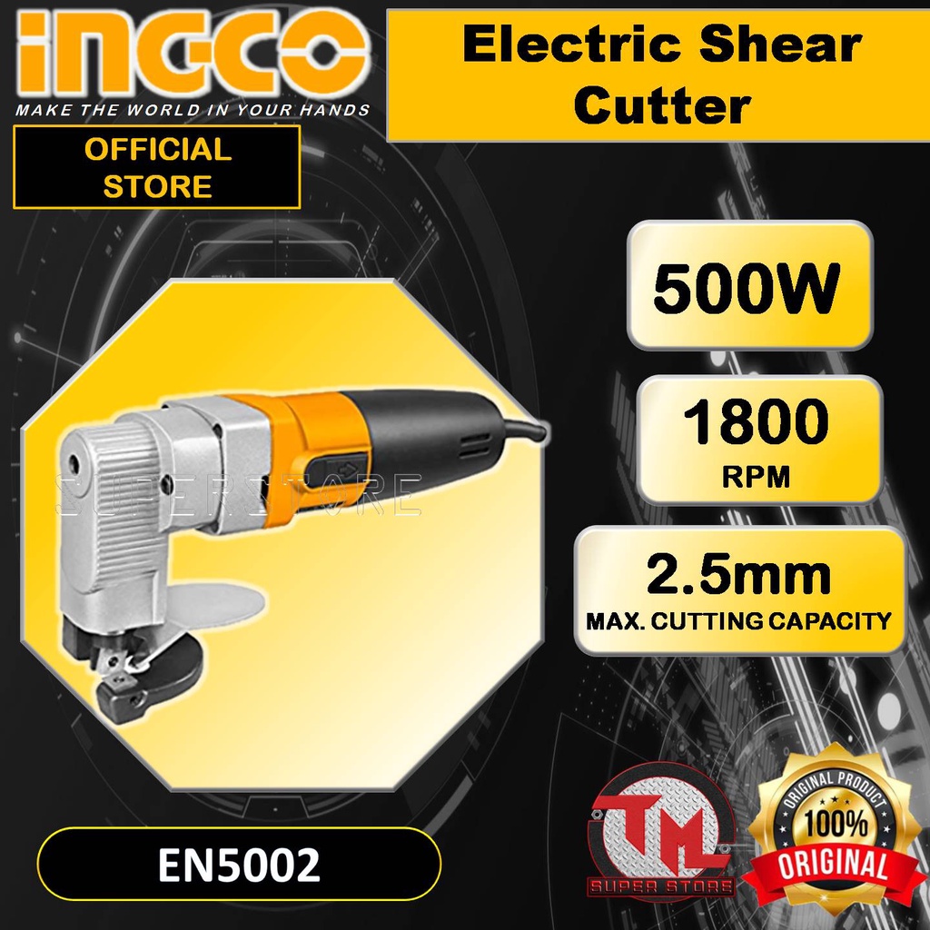 INGCO Shear Cutter Electric 500W EN5002 • Tm ss | Shopee Philippines