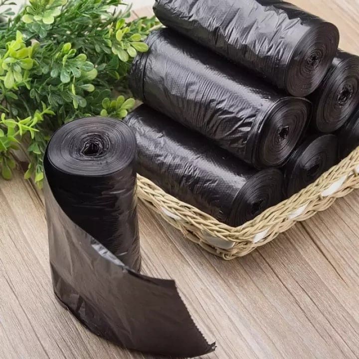 Trash Bags Disposable Garbage Bag Black Thick Garbage Bag Biodegradable ...