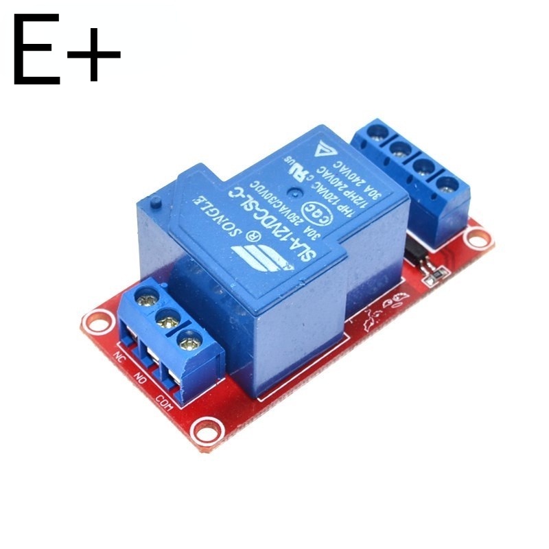 12V 30A Two-way isolation relay module High/low level trigger 12V 30A 1-Channel Relay Module ...