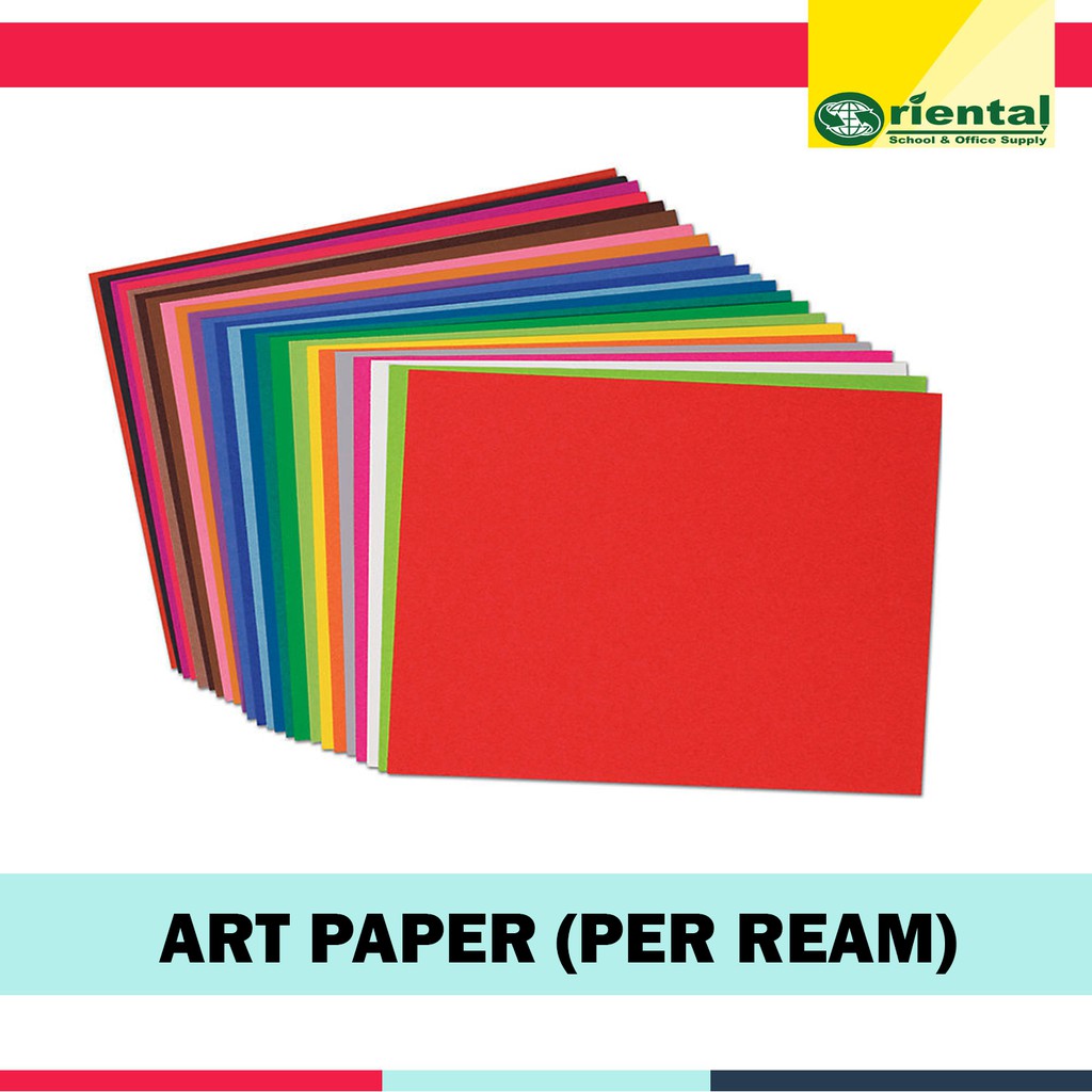 W Art Paper in Assorted Colors - Arts and Crafts Drawing Paper - Sold ...