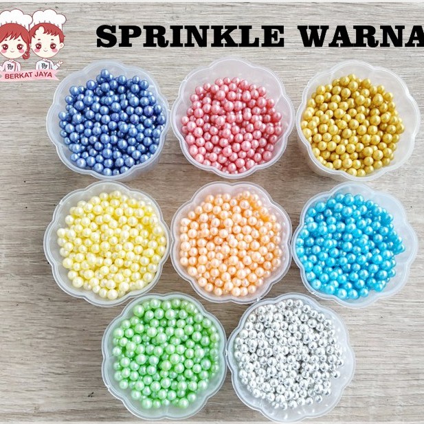 SPRINKLE / SILVER PIL / TRIMIT VARIOUS COLORS (NOT MOTIF) | Shopee ...