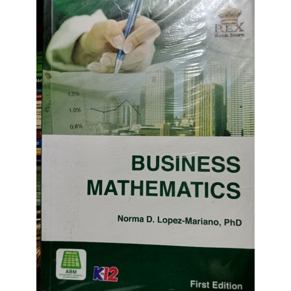 BUSINESS MATHEMATICS FOR SENIOR HIGH (reprint) | Shopee Philippines