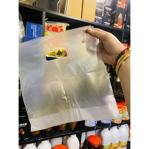 PLASTIC TAKEOUT BAG (Single/Double) | Shopee Philippines