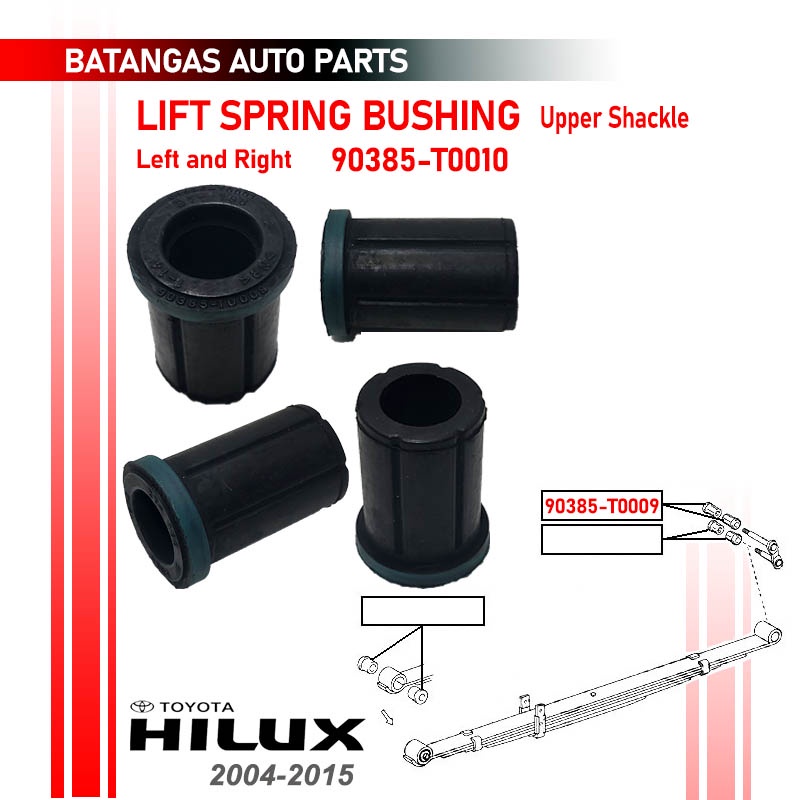 Lift Spring Bushing Toyota Hilux 2KD & 1KD 2004-2015 | Shopee Philippines