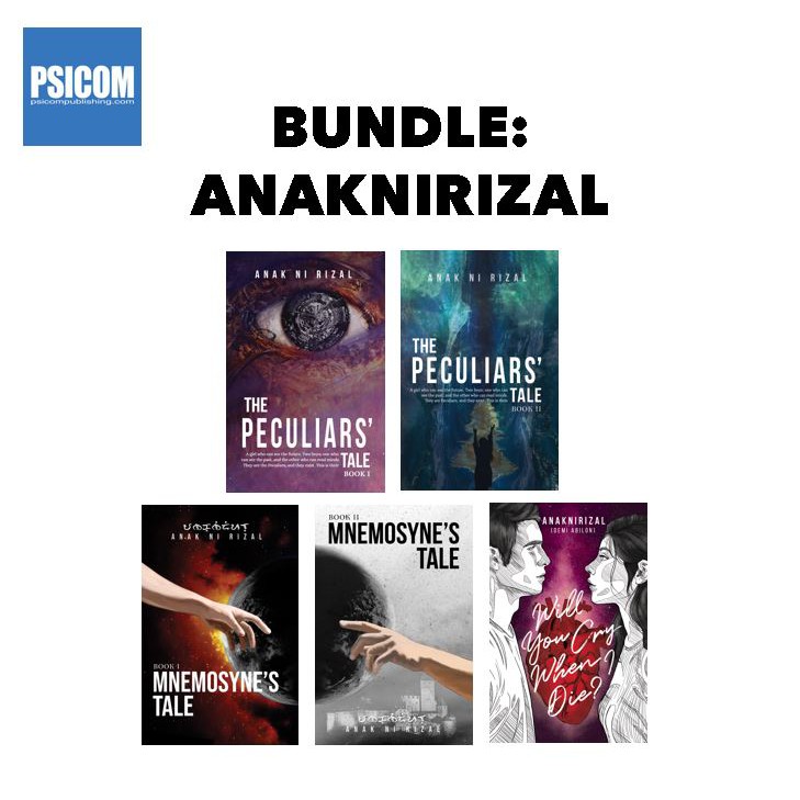 Psicom Bundle - AnakniRizal (5 books) | Shopee Philippines