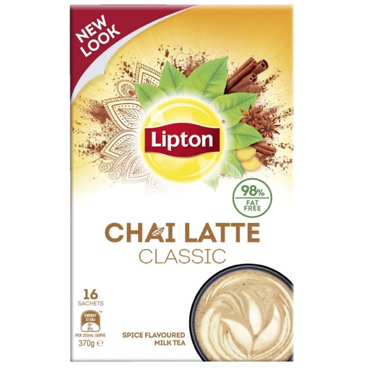 Lipton Chai Latte (16's) Now with new look/packaging! | Shopee Philippines