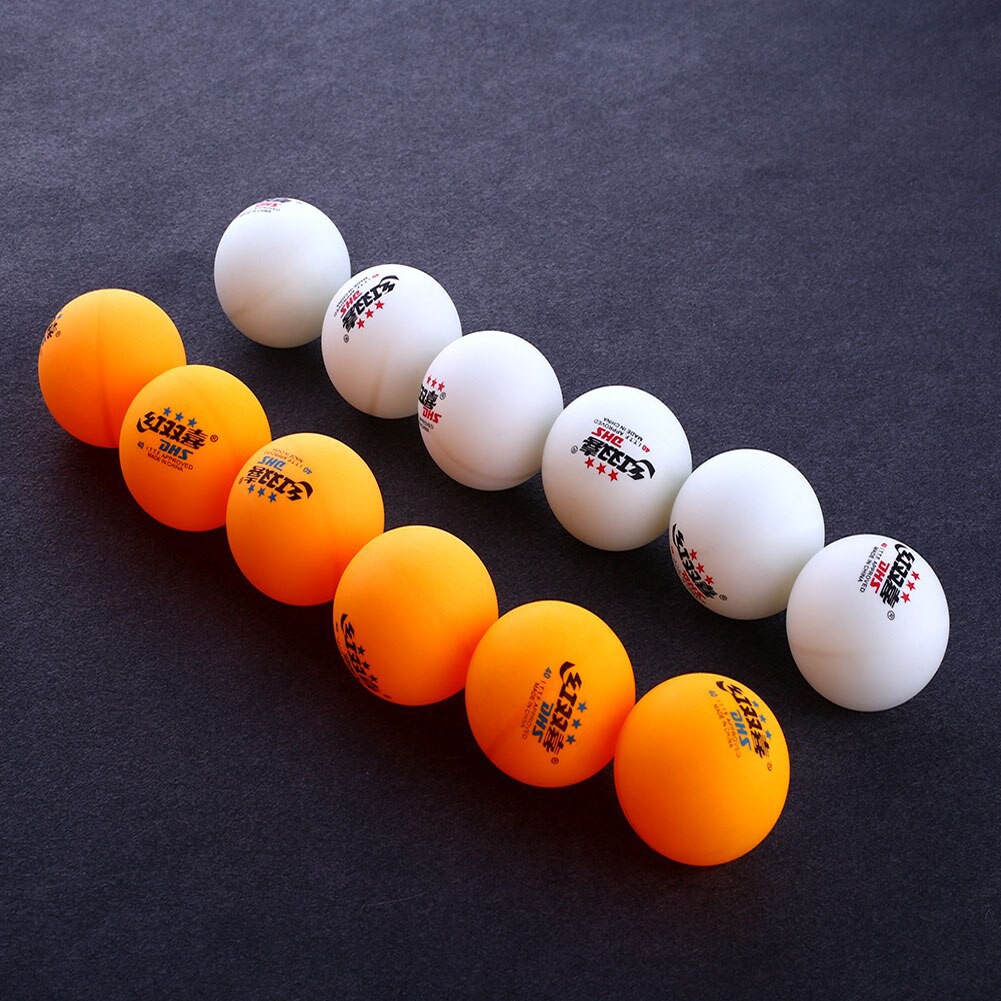 6 Pcs Ping-Pong Table Tennis Balls Orange or White Good Quality ...