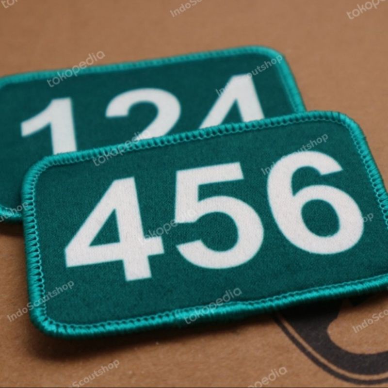 Merrowing Squid Game Number Random Patch | Shopee Philippines