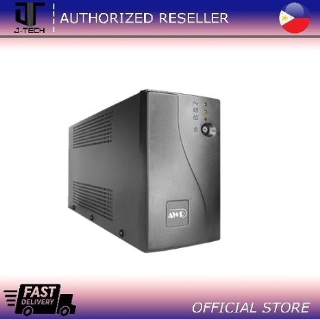 AWP WISE AIDE 1000VA/600W UPS WITH AVR (4-SOCKET) | Shopee Philippines