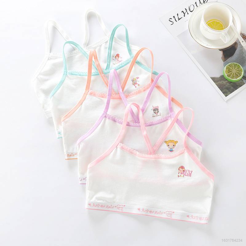 [Doly] 9-12 years old Teens Bra For Girl Kids bralette tops cotton ...