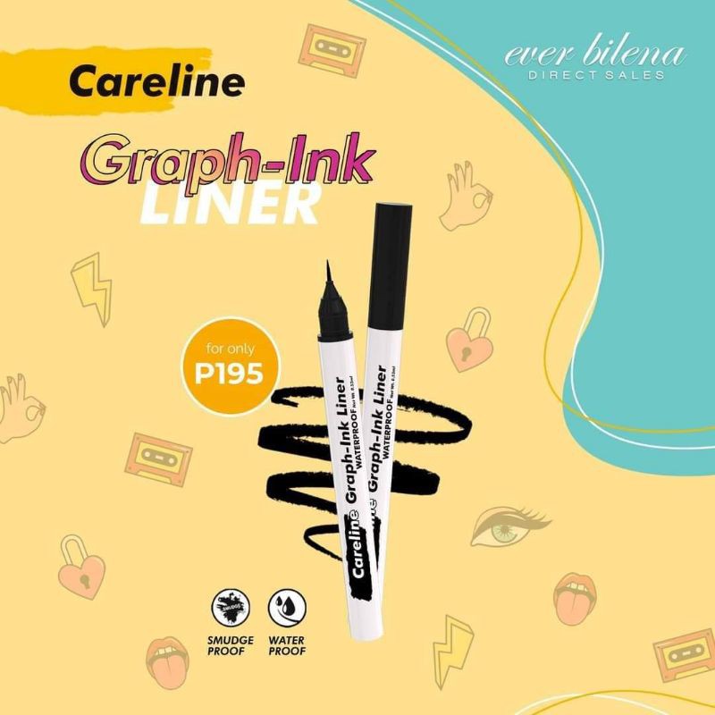 CARELINE GRAPH-INK liner | Shopee Philippines