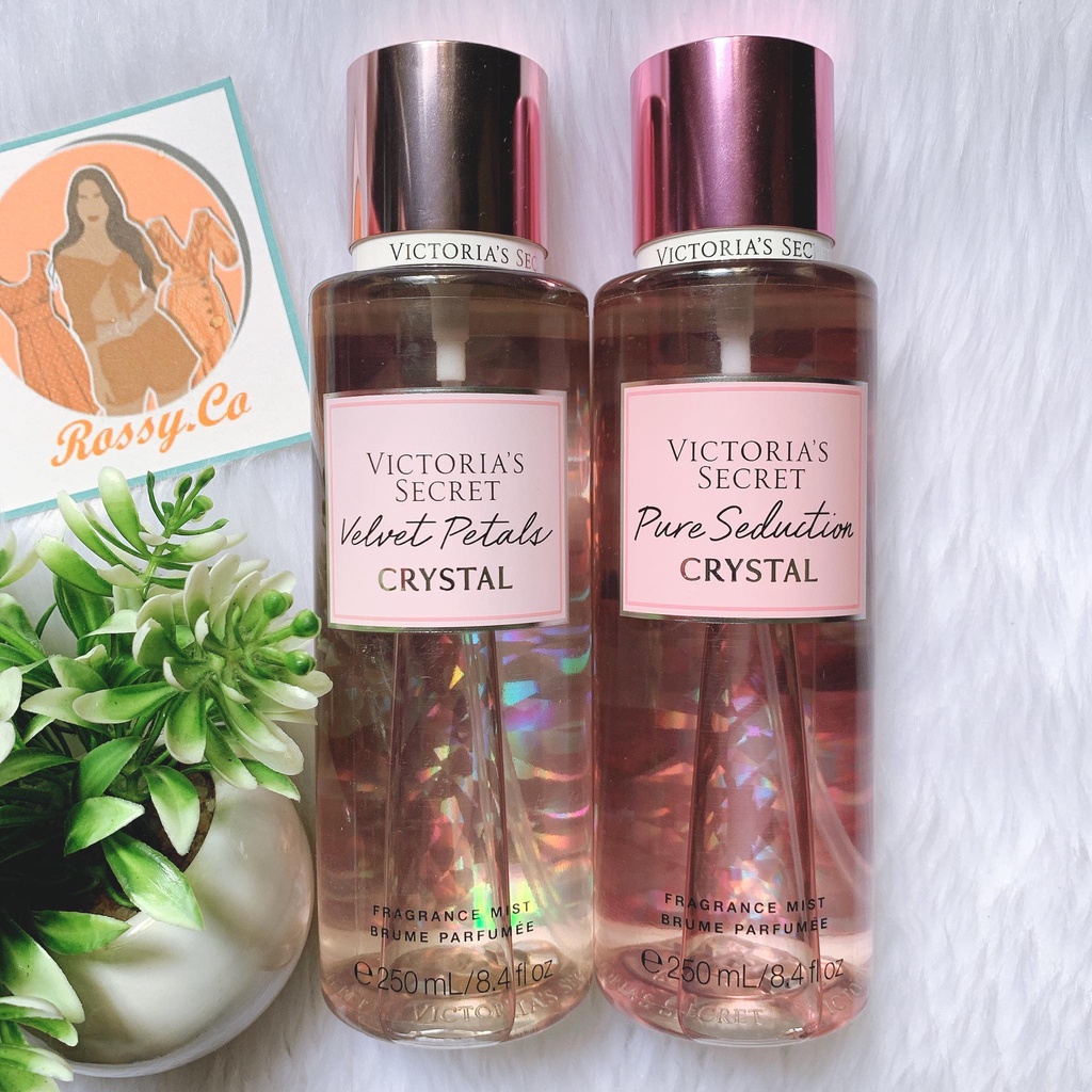 Victoria's Secret Crystal Edition Bare Vanilla,Pure Seduction, Love ...