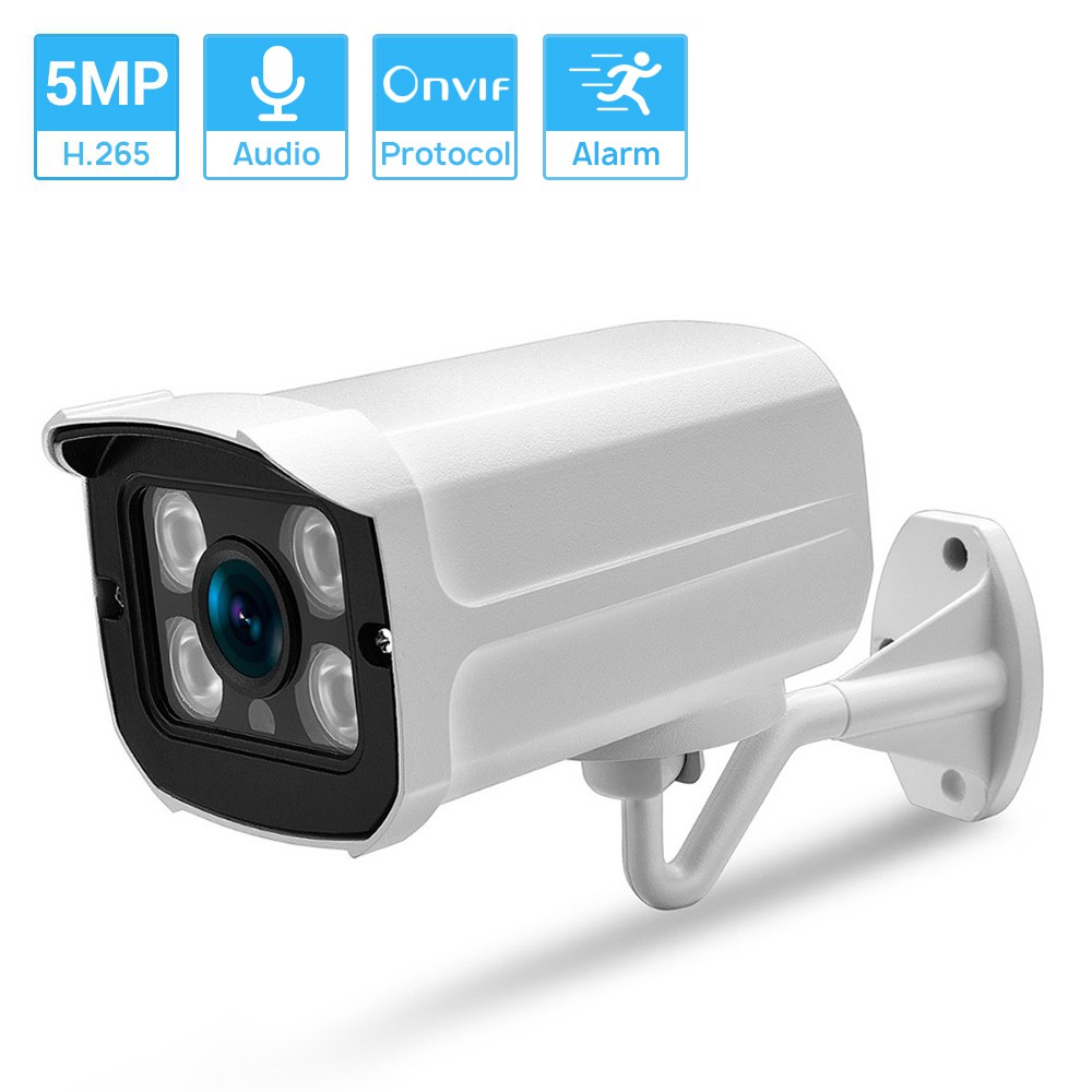 Hamrol H.265 Full HD 2MP 3MP 5MP Outdoor Waterproof Surveillance POE IP ...
