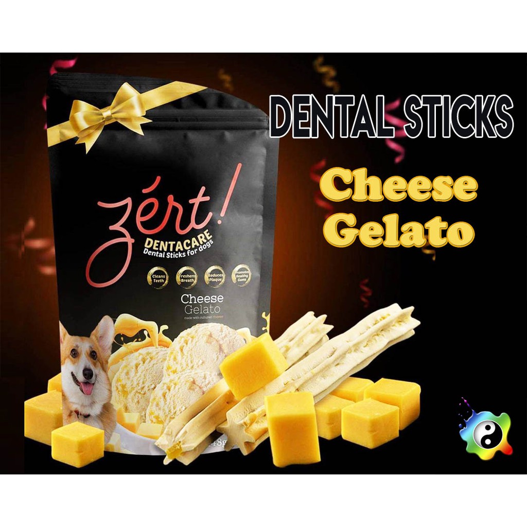 Zert Dentacare DENTAL STICKS (Cheese Gelato) | Shopee Philippines