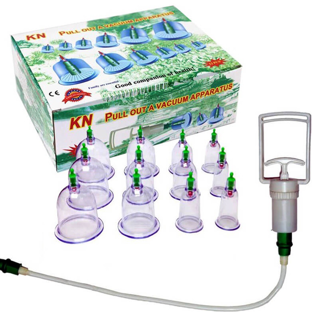 12Pcs Pull Out Vacuum Apparatus Traditional Ventosa Self Treatment ...