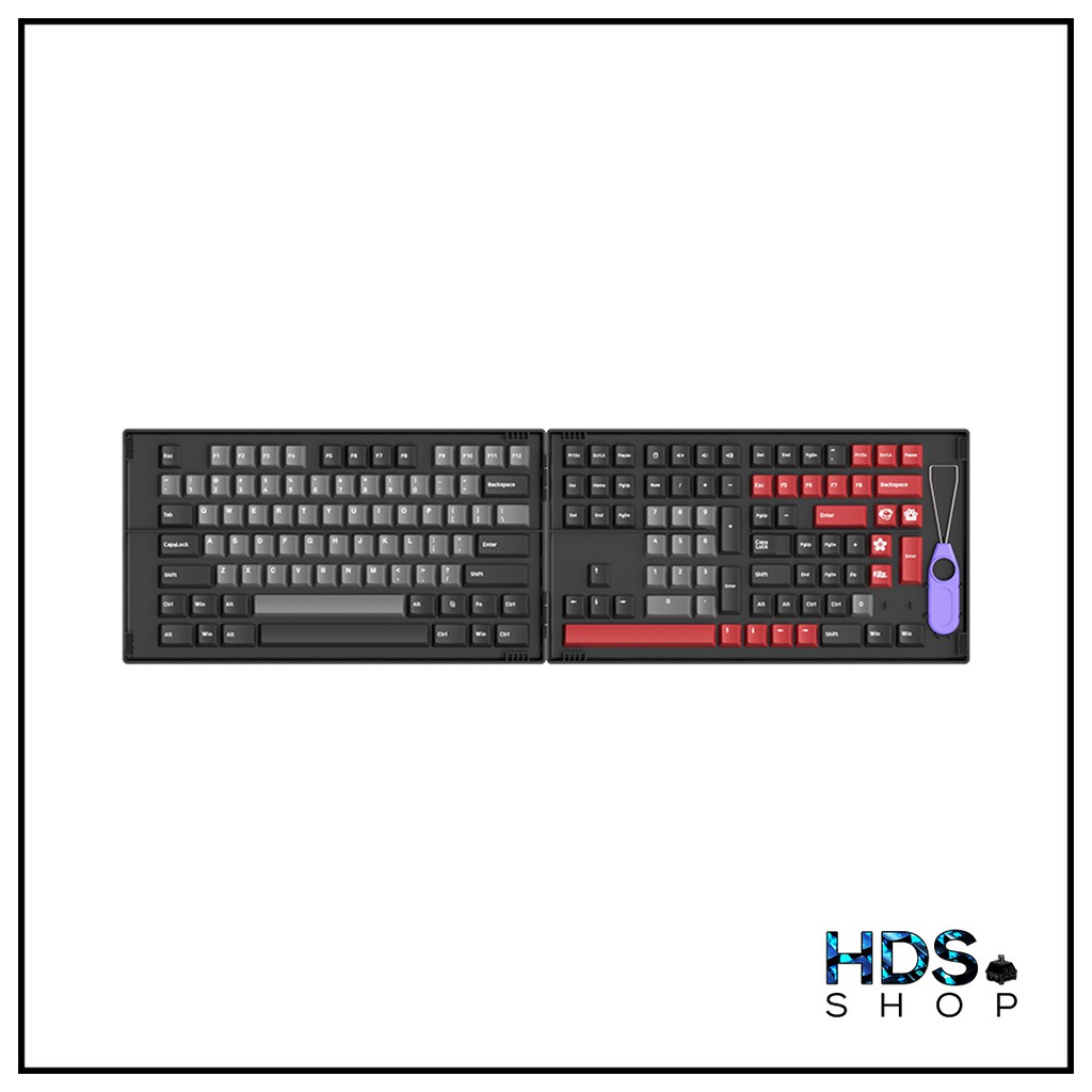 Akko mechanical keyboard PBT keycaps Psittacus (157-Key) | Shopee ...