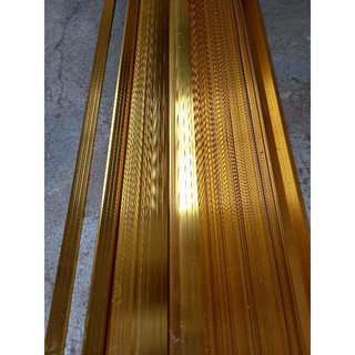 Edging / Nosing / Counter Nosi RRT NOSING FOR VIDEOKE GOLD 3METERS 2cm ...