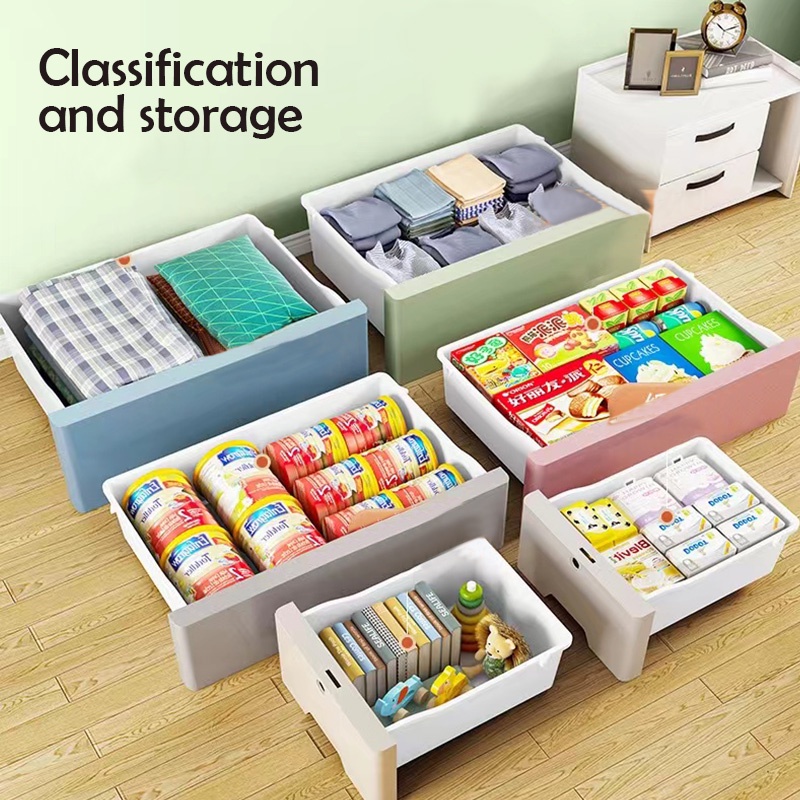 MUJU Orocan Drawer Plastic Clothes Organizer Durabox Drawer Clothes ...