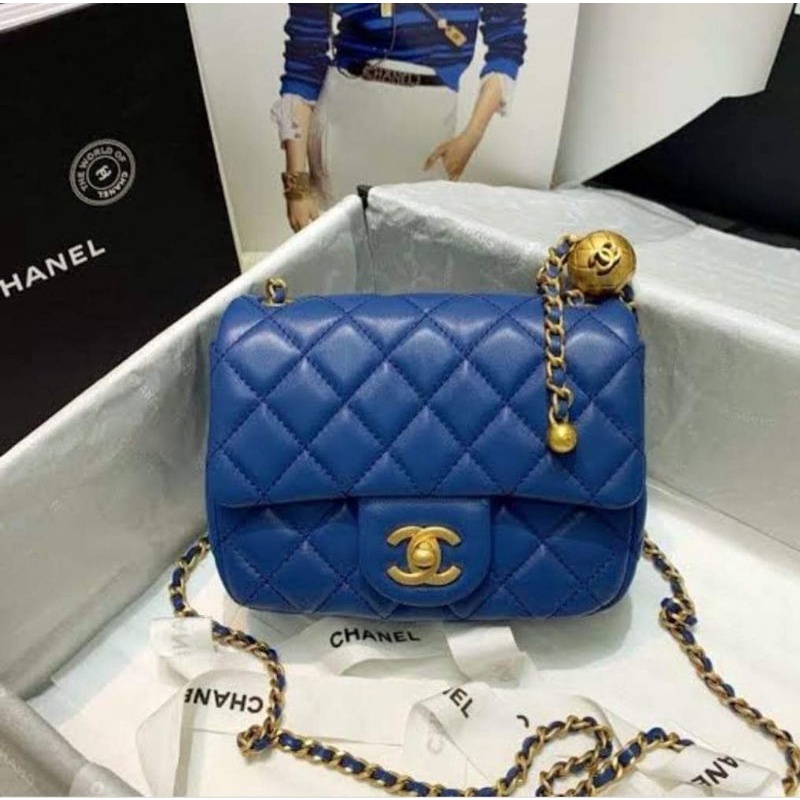 CLASSIC MINI SQUARE FLAP BAG ( CHANNEL) | Shopee Philippines