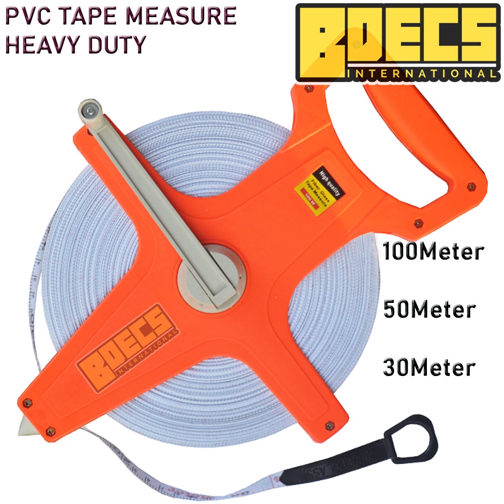 Tape Measure Fiber Glass Metro Heavy Duty by bdecs | Shopee Philippines