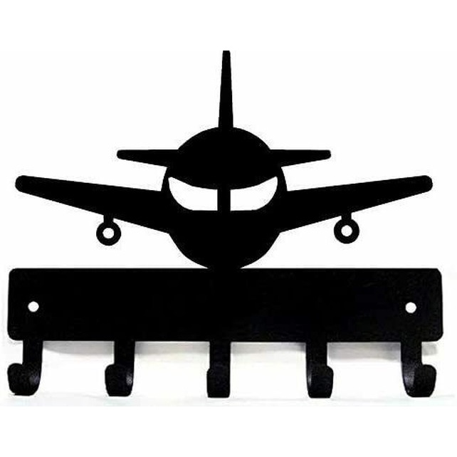 Wall Mounted Hook Up Medals and Awards Coat Hanger Artwork Airplane #1 ...