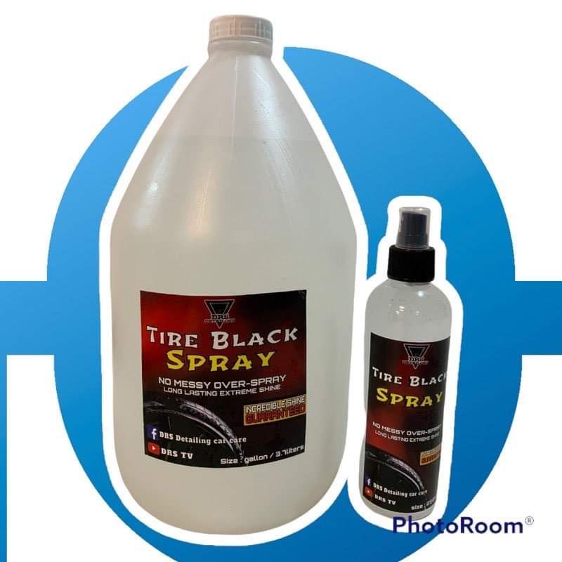 TIRE BLACK SPRAY 3.78liters with free 250ml | Shopee Philippines