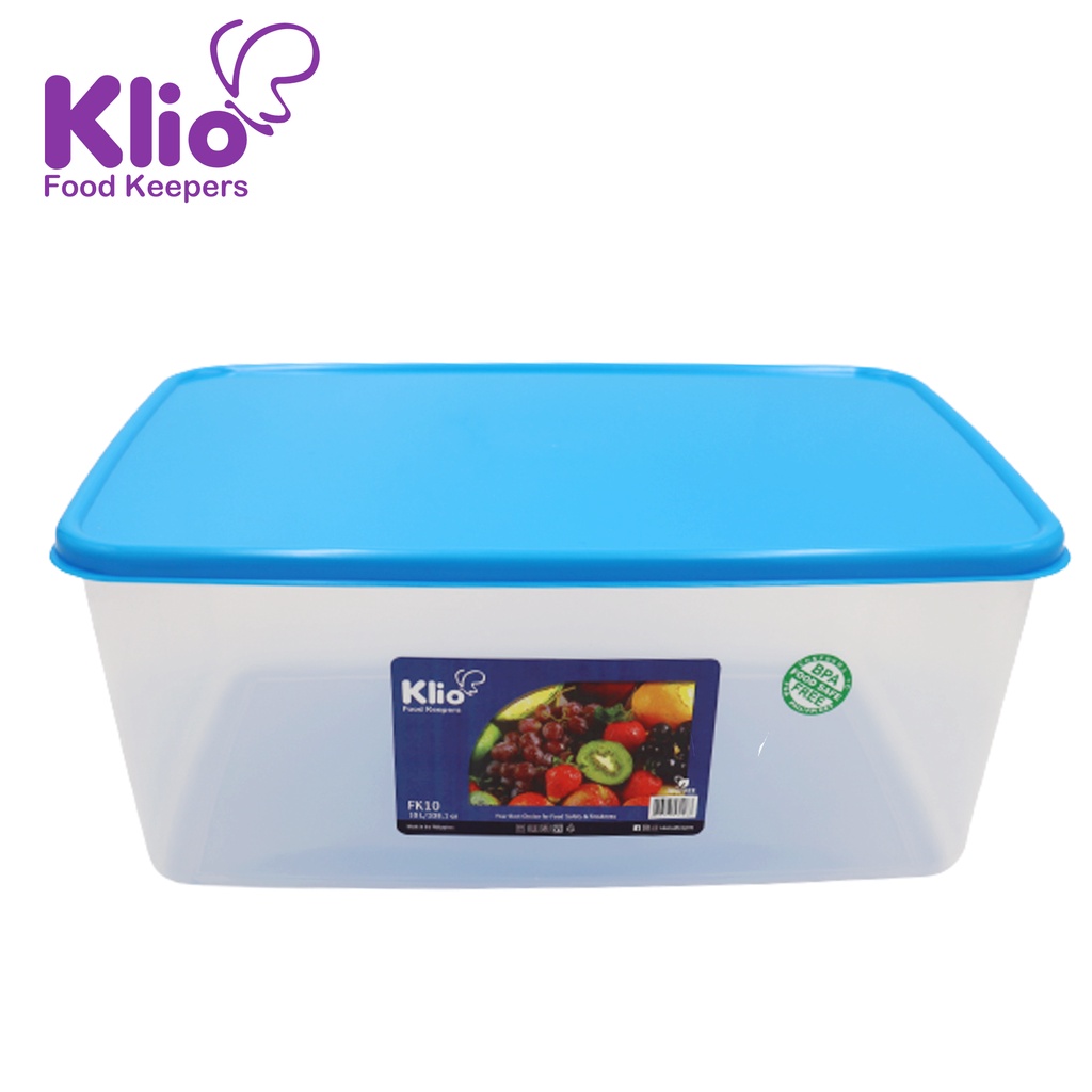 KLIO-FK10 FOOD KEEPER/ FOOD CONTAINER 10LITERS | Shopee Philippines